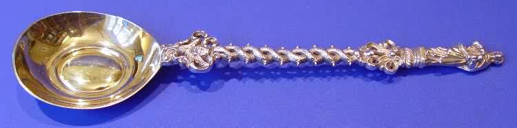 Victorian Antique Silver Apostle (St. John) Spoon - Daniel Bexfield ...