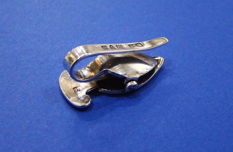 Edwardian Antique Sterling Silver Napkin Clip, Made by Rolason Bothers ...