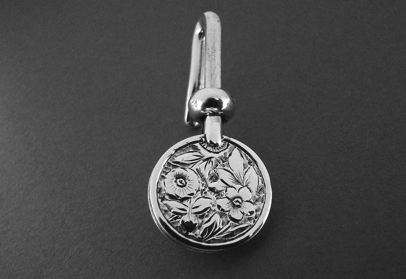 Antique Victorian Sterling Silver 'Flowers' Napkin Clip, Made by George ...